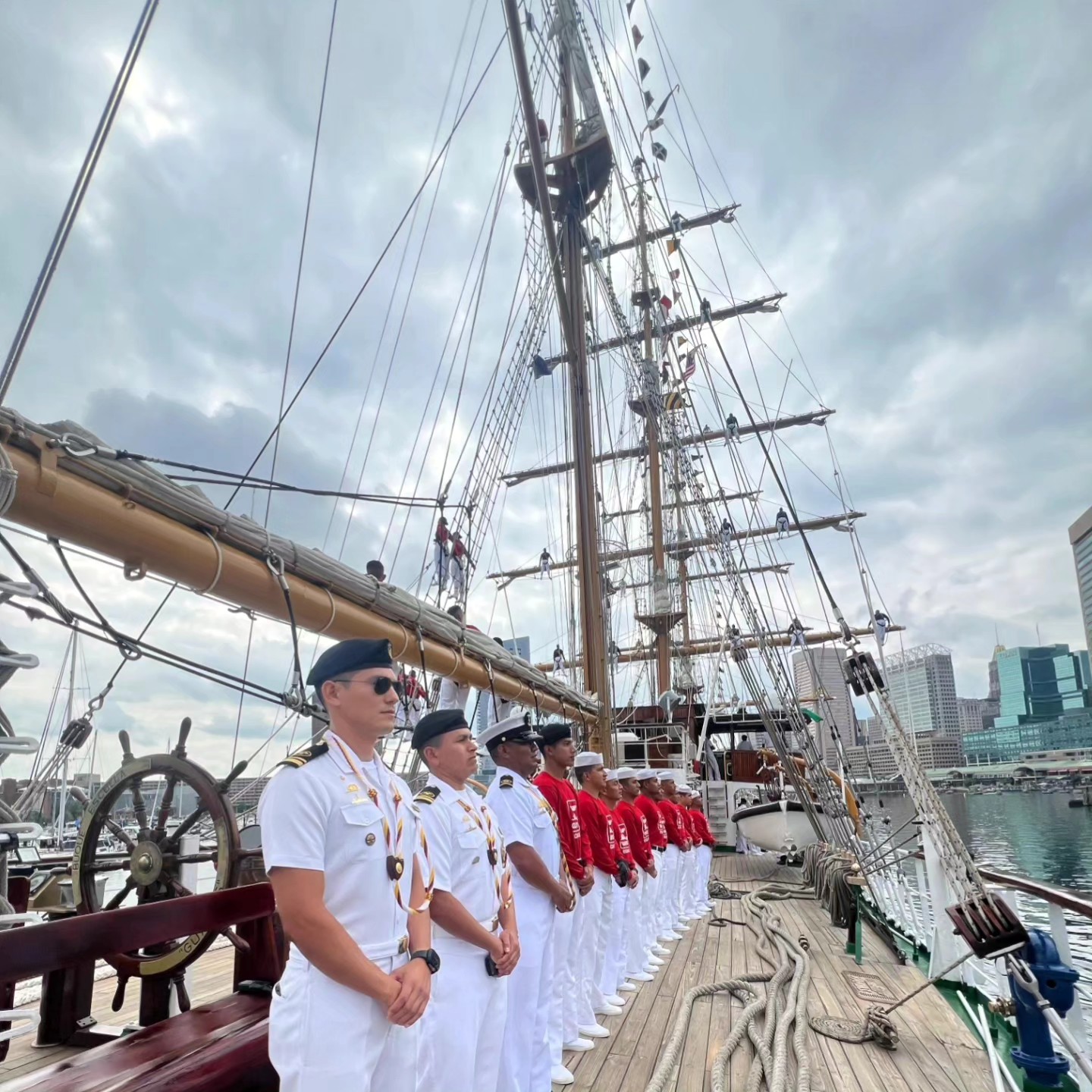 Buque Escuela Guayas arribó a Baltimore – Radio Naval | 1510 AM