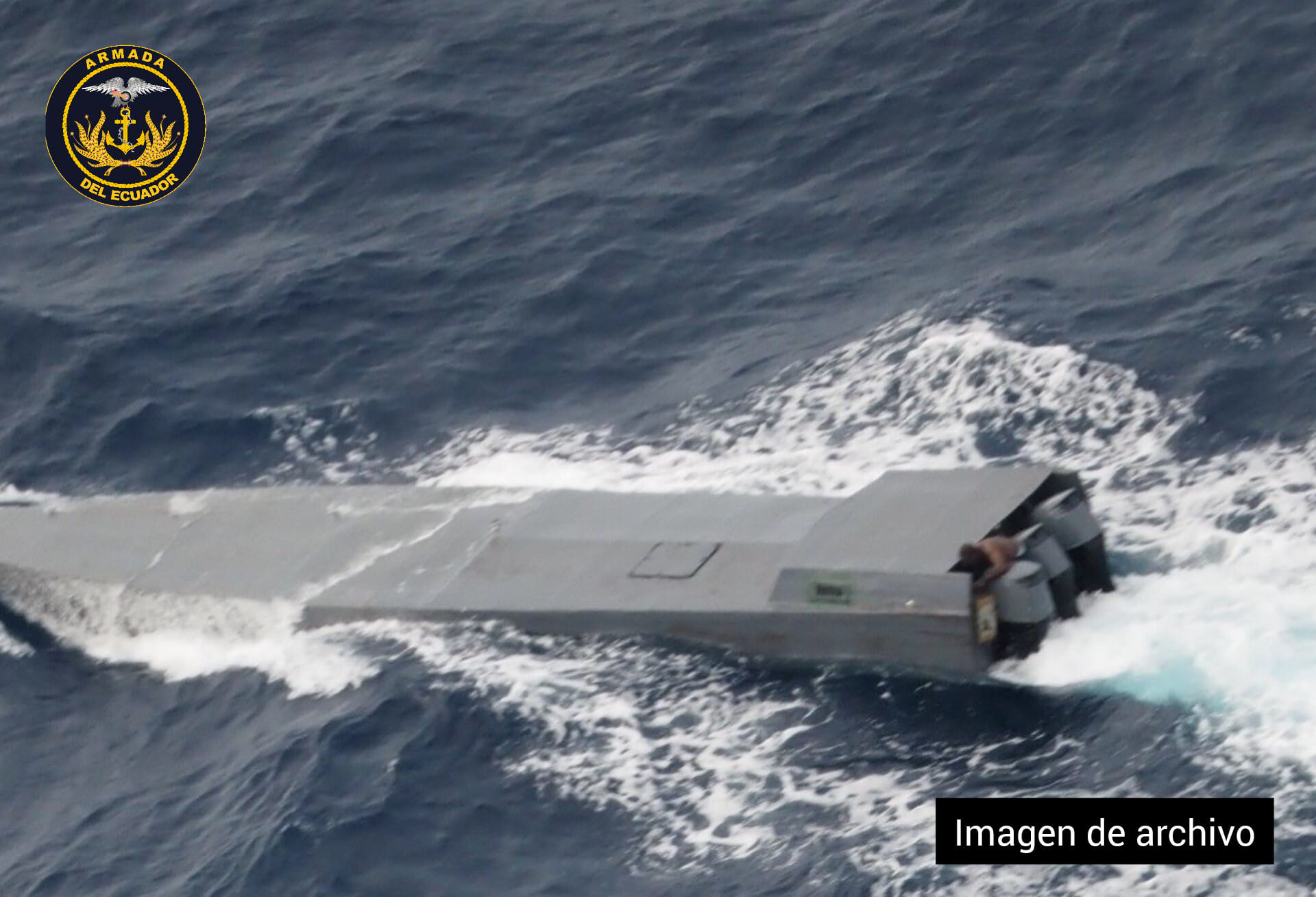 Captura de lancha de bajo perfil con sustancias ilícitas en altamar ...