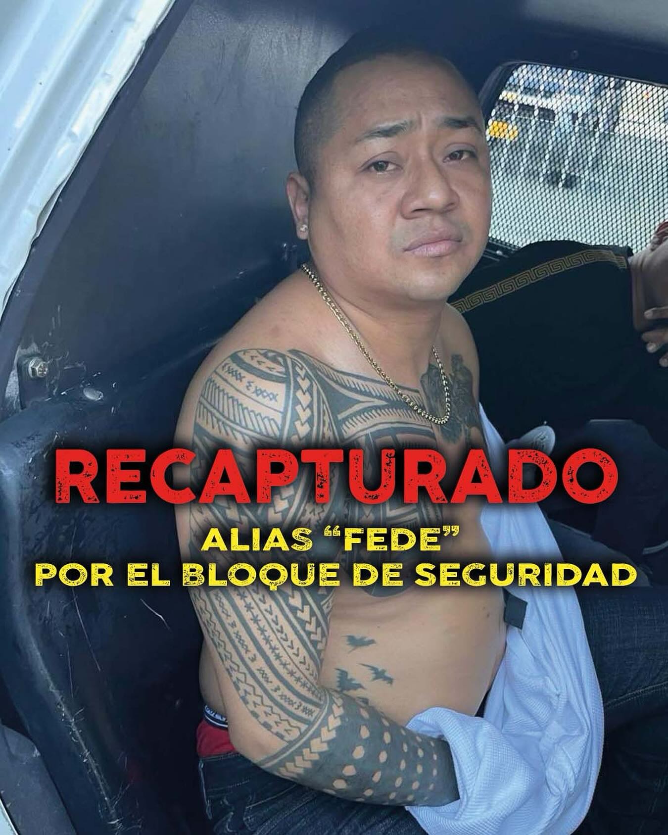 Bloque de Seguridad recapturó a alias “FEDE” – Radio Naval | 1510 AM
